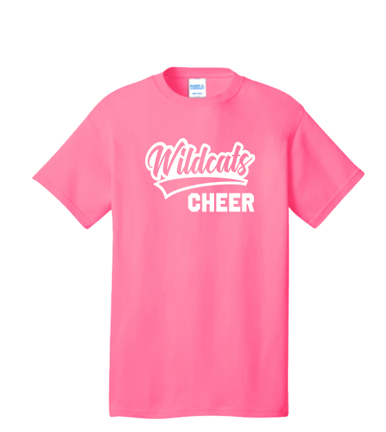 Custom Wildcats Cheer Shirt & Apparel Design