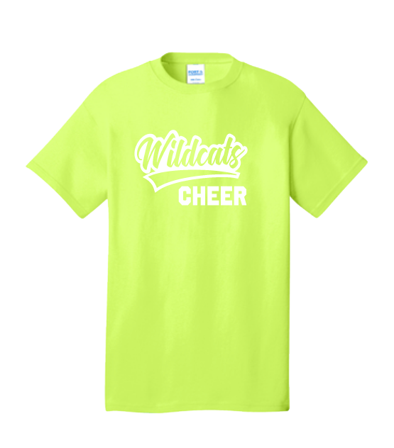 Custom Wildcats Cheer Shirt & Apparel Design