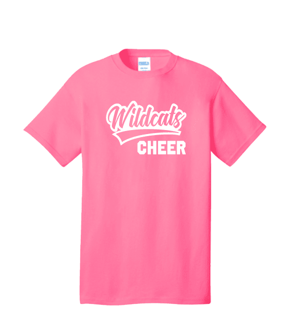 Custom Wildcats Cheer Shirt & Apparel Design